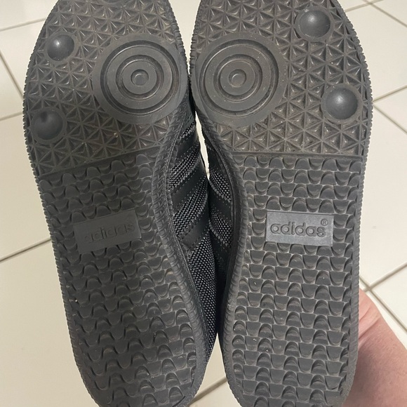 adidas | Shoes | Adidas Samba Triple Black Sneakers | Poshmark